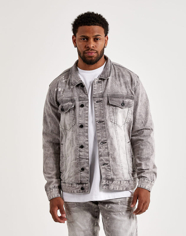 Smoke Rise Overspray Denim Jacket – DTLR