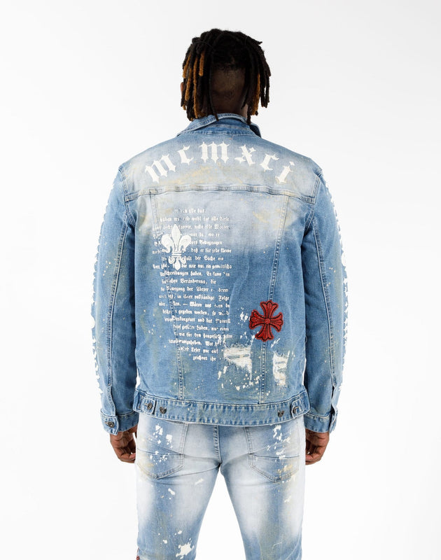 Smoke Rise Fleur De Lis Jean Jacket – DTLR