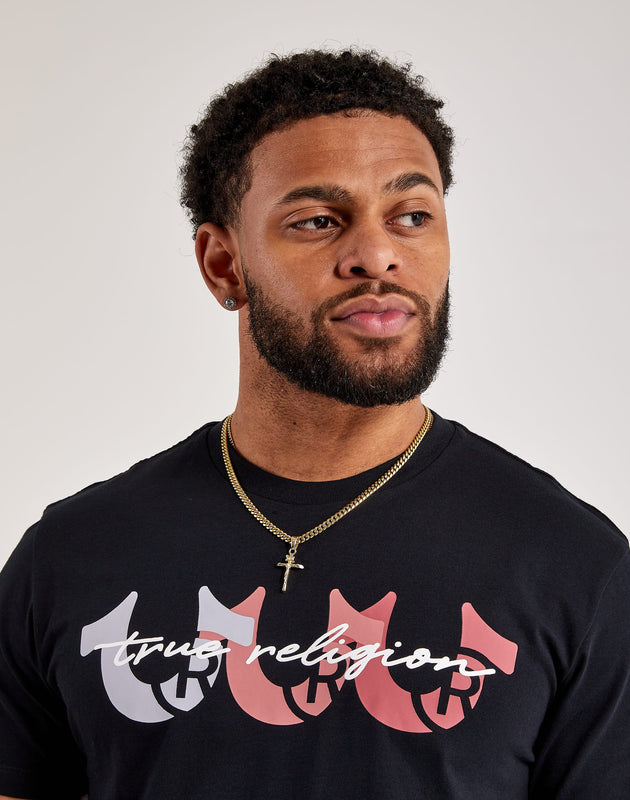 True Religion Horseshoe Overlay Tee – DTLR