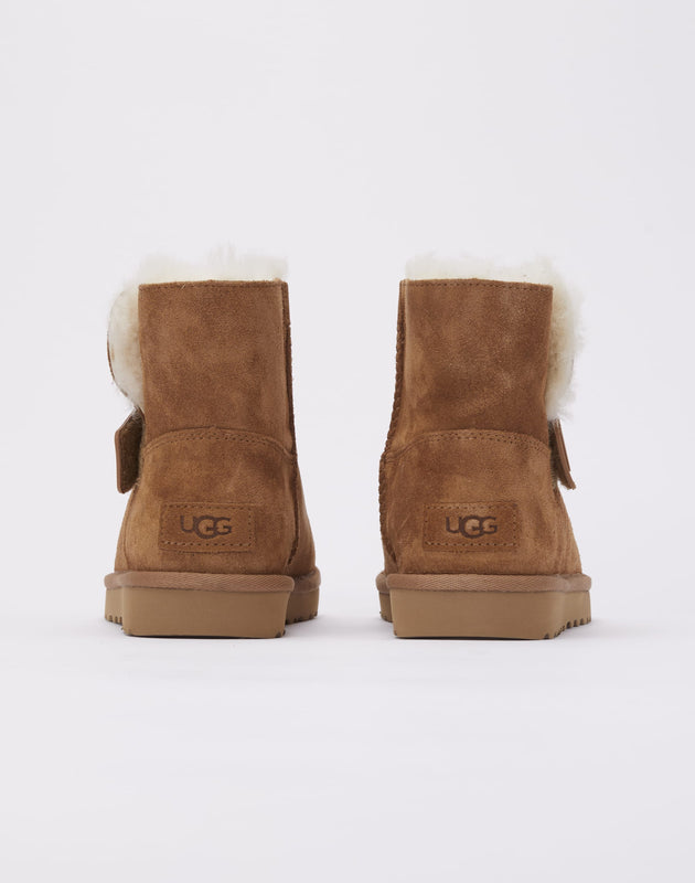 UGG Mini Bailey Logo Strap Boots – DTLR