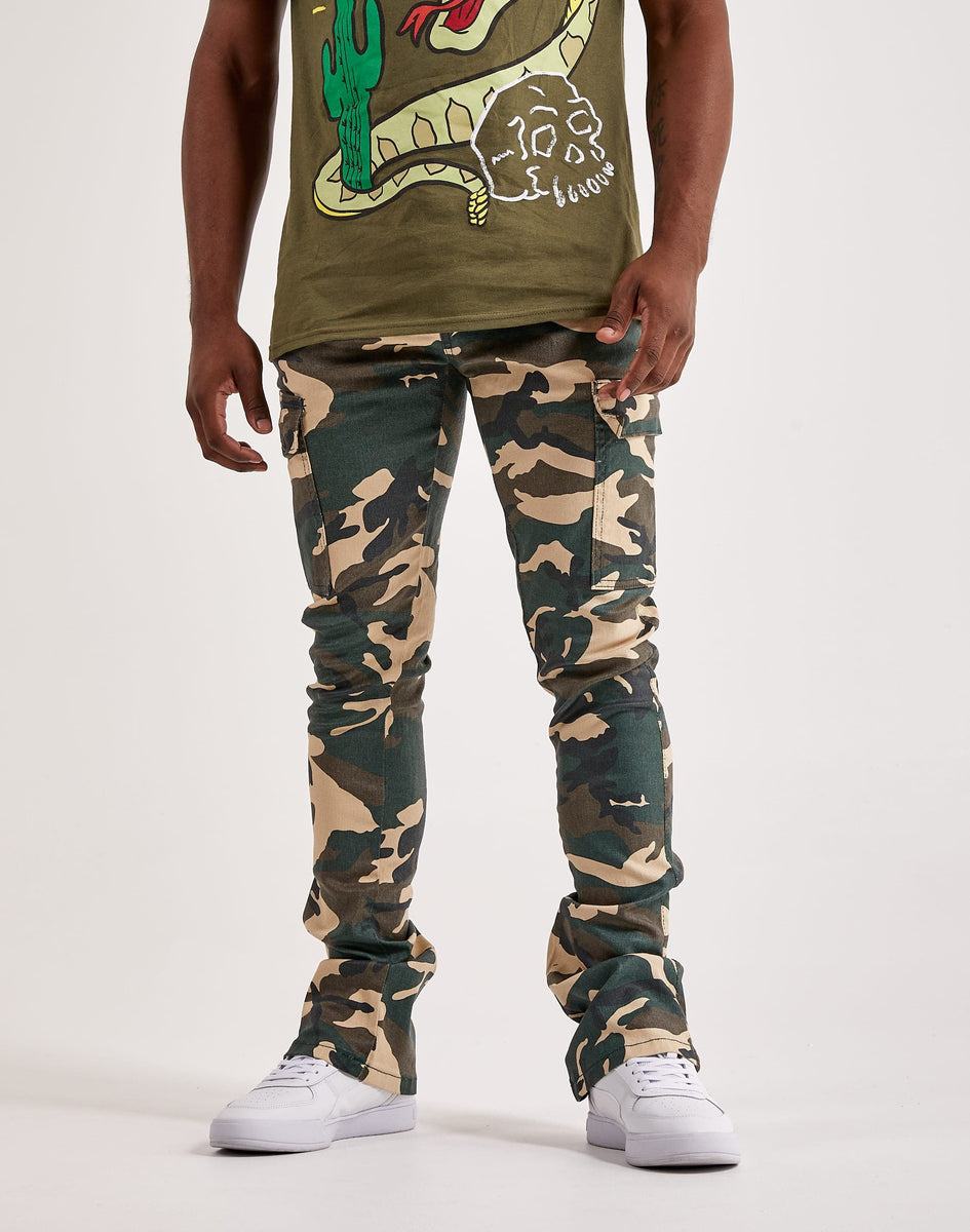 WAIMEA Stacked Coated Cargo Pants – DTLR