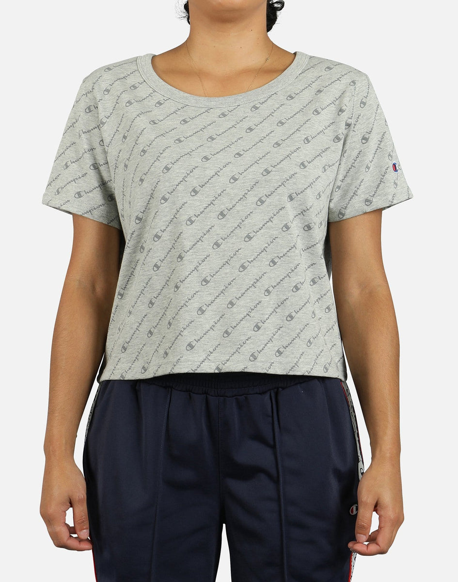Champion ALL OVER PRINT CROPPED TEE – DTLR