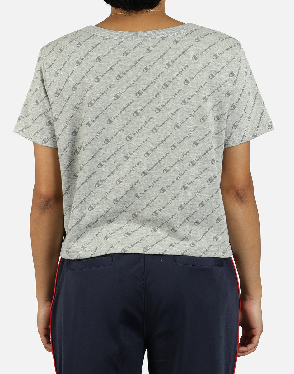 Champion ALL OVER PRINT CROPPED TEE – DTLR