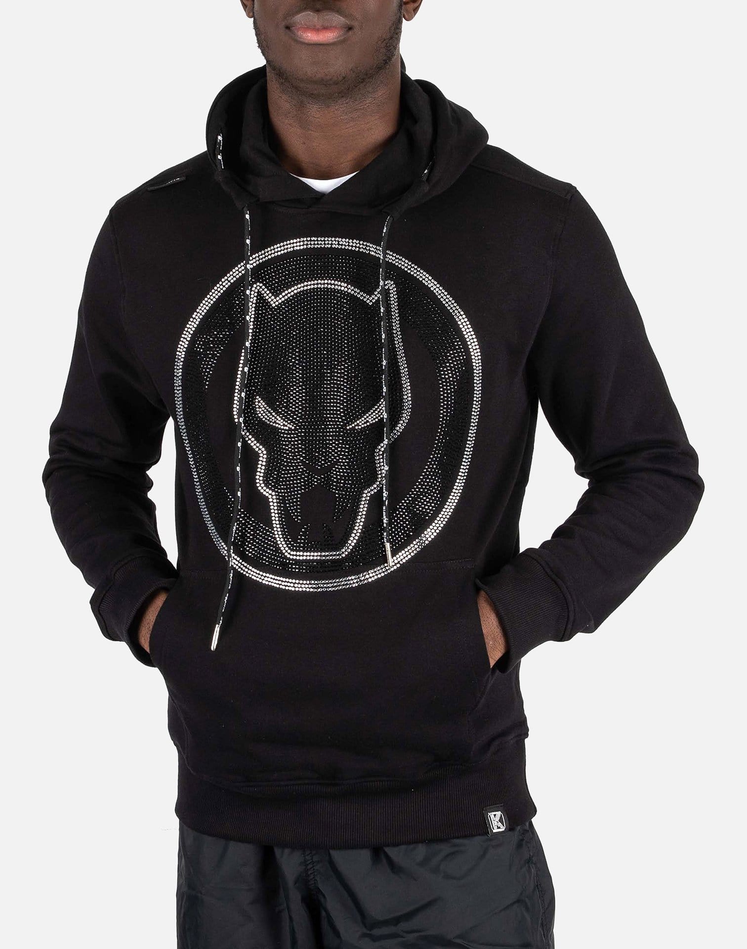 Dekryptic BLACK PANTHER RHINESTONE HOODIE – DTLR