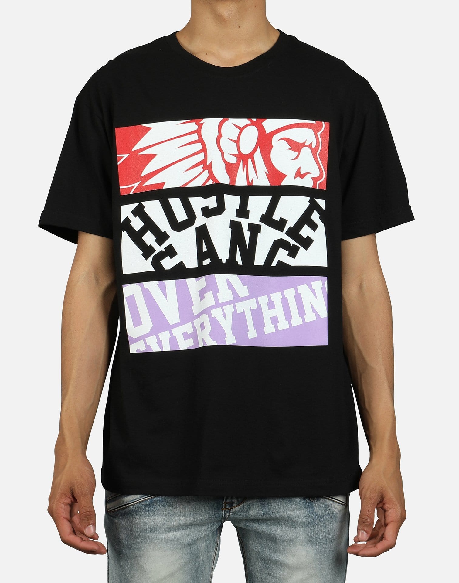 Hustle Gang OVER EVERYTHING CHIEF TEE – DTLR