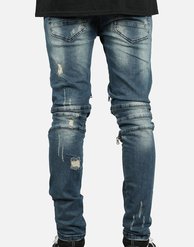 Kilogram KNEE ZIPPER JEANS – DTLR