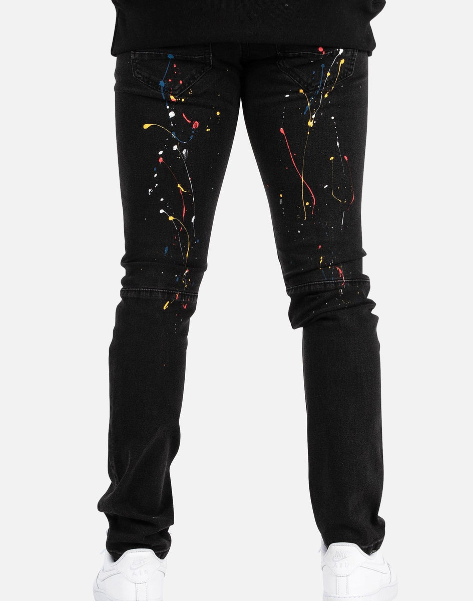 Kilogram Paint Splash Moto Jeans – DTLR