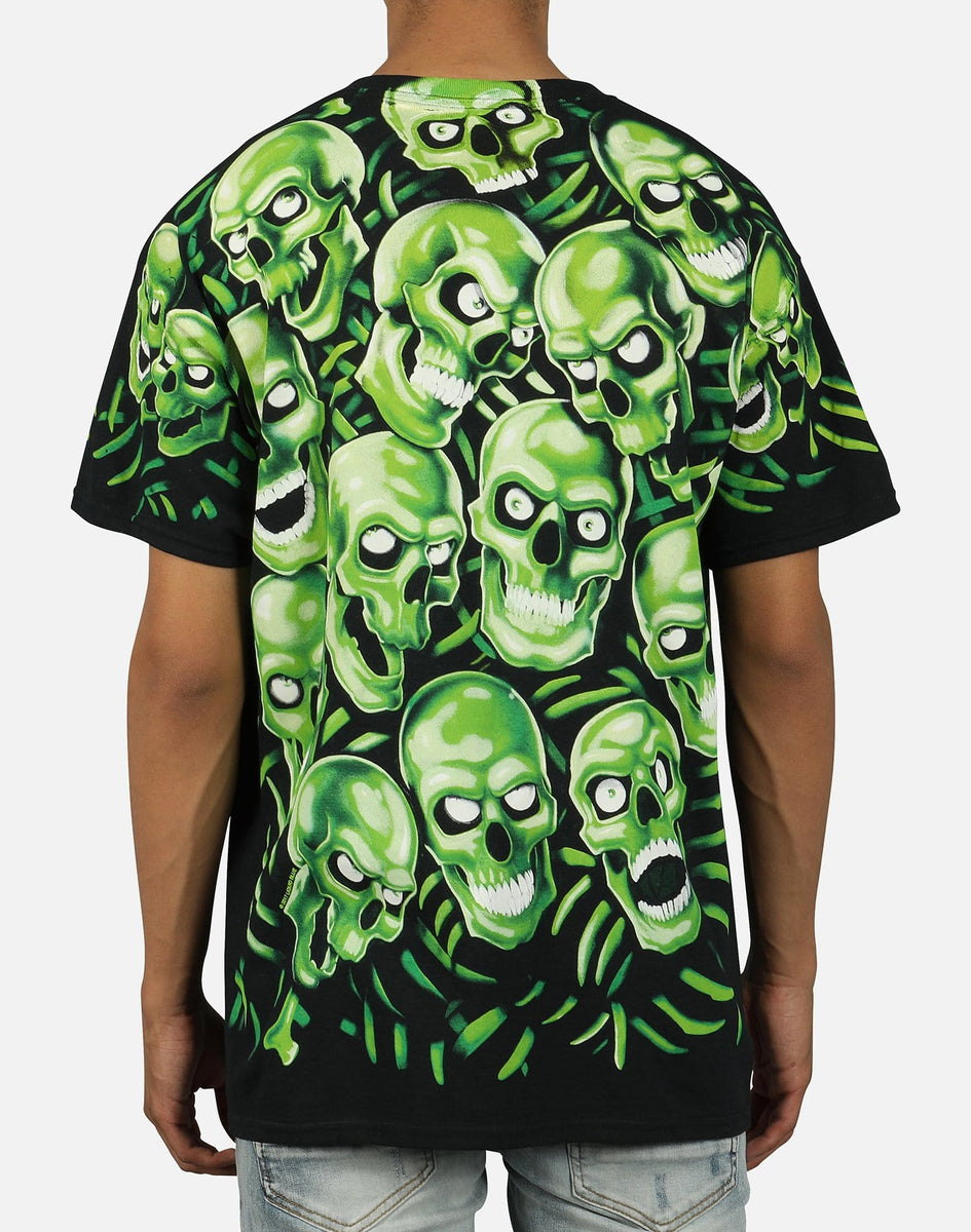 Liquid Blue SKULL AOP TEE – DTLR