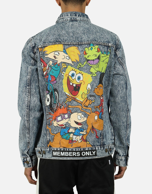 Members Only NICKELODEON JEAN JACKET – DTLR