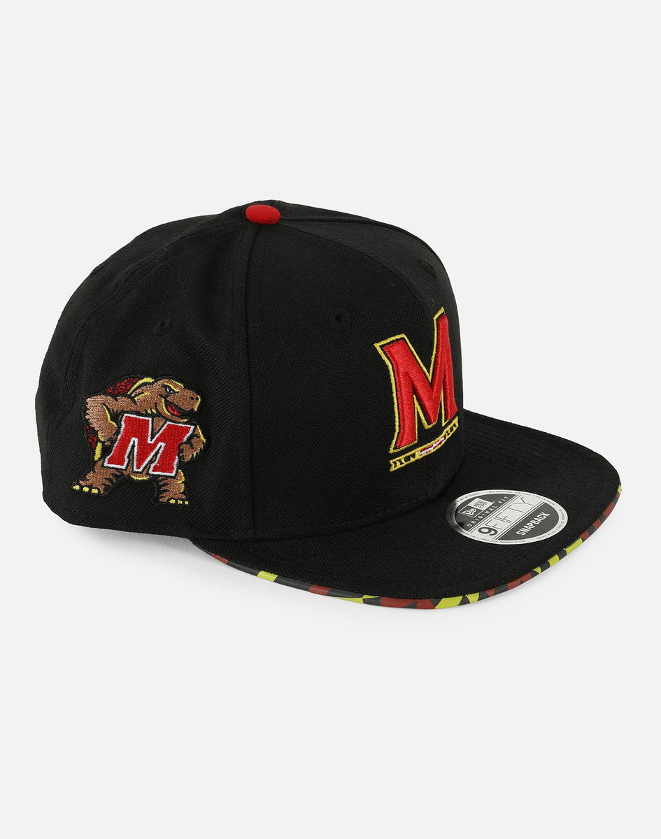 New Era UNIVERSITY OF MARYLAND TERRAPINS DTLR VILLA SNAPBACK HAT