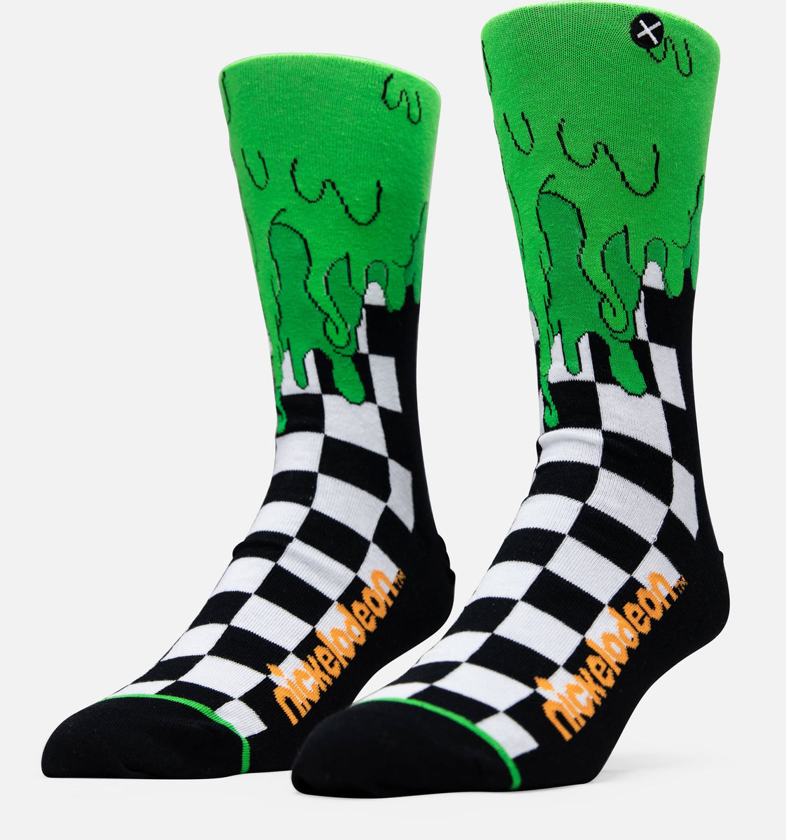 Odd Sox Nickelodeon Slime Checkerboard Crew Socks – DTLR
