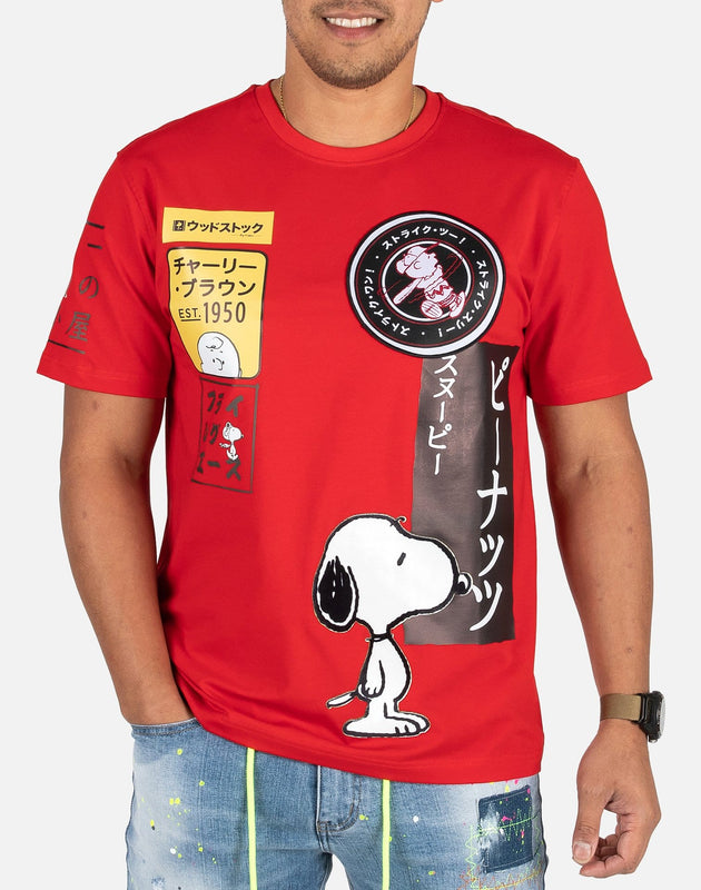 Freeze Max PEANUTS JAPANESE MULTI-PATCH TEE – DTLR