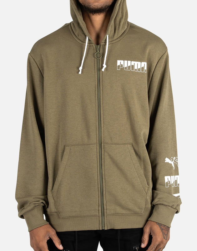 Puma REBEL BOLD FULL-ZIP HOODIE – DTLR