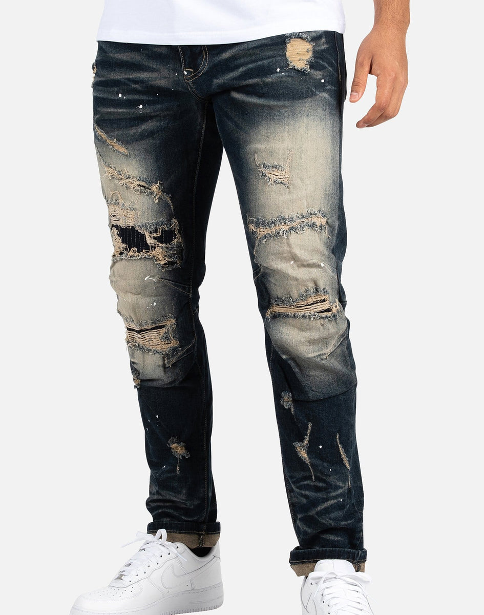 Smoke Rise DISTRESSED DENIM JEANS – DTLR