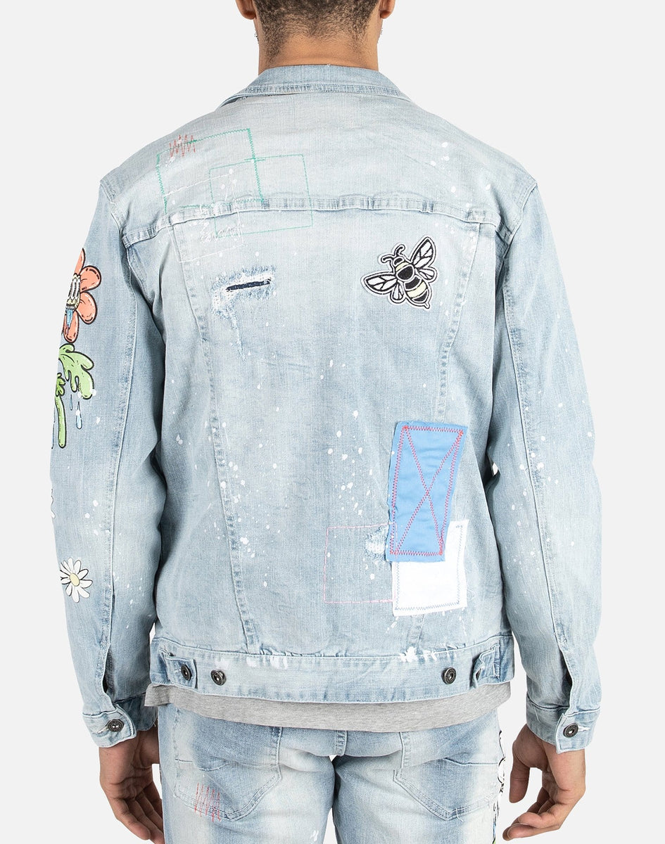 Smoke Rise SPRING PAINTED JEAN JACKET – DTLR