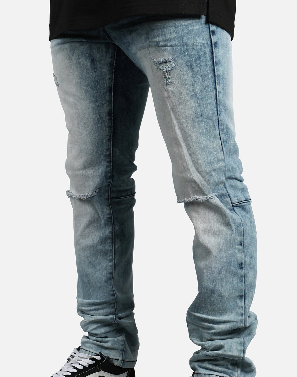 Smoke Rise BASIC KNEE RIP JEANS – DTLR