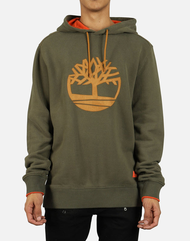 Timberland BASIC TREE LOGO PULLOVER HOODIE – DTLR