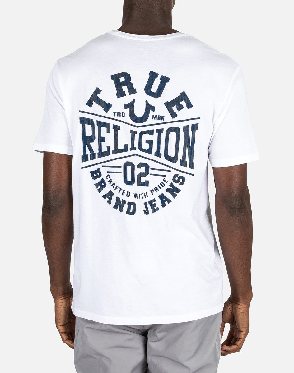 True Religion TRUE CREW LOGO TEE – DTLR