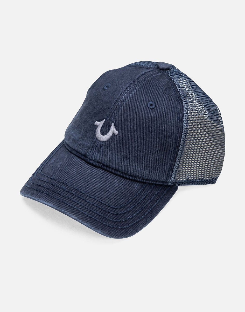 True Religion Core Logo Trucker Cap – DTLR