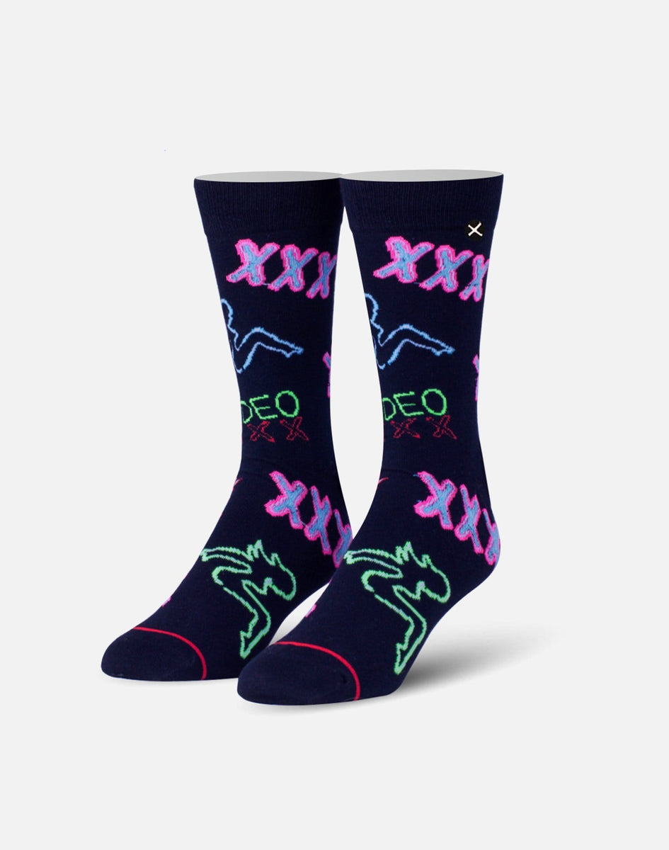 Odd Sox NEON XXX SOCKS – DTLR